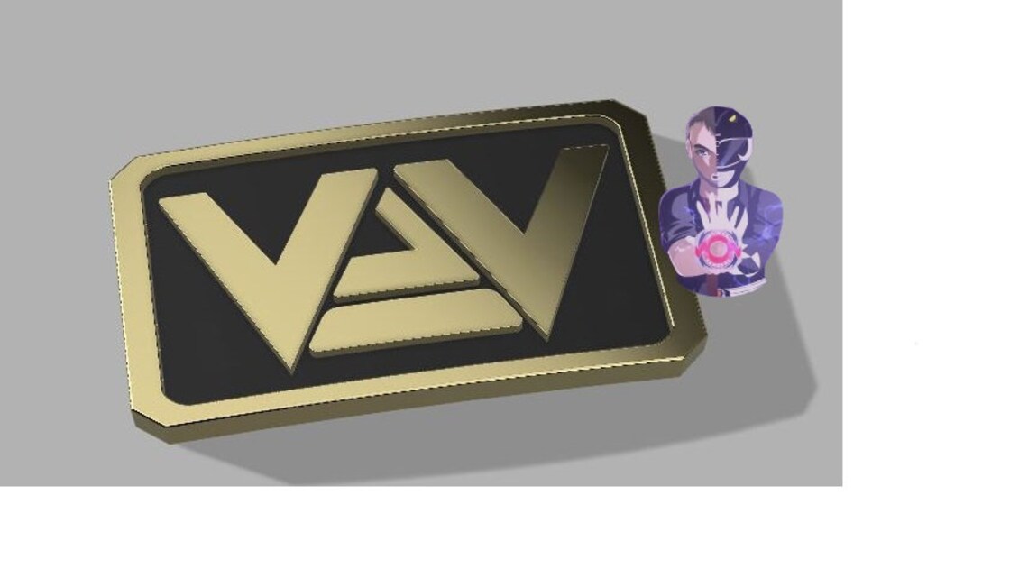 Super Sentai Flashman Belt Buckle STL READY | Etsy