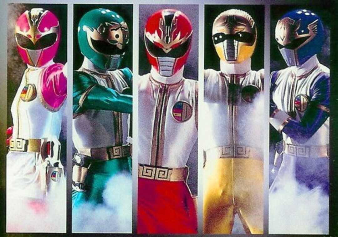 Inspired Dairanger Super Sentai STL FILE Bundle, Digital Download - Etsy