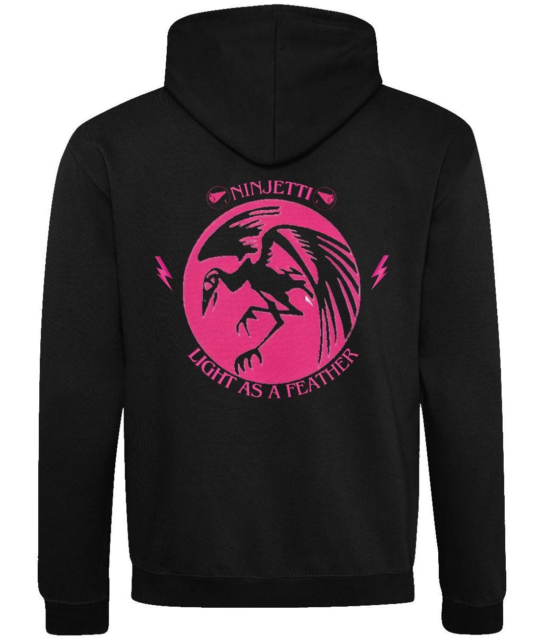 Pink Ranger Ninjetti Hoodie 90s Power Rangers Inspired Pullover - Etsy