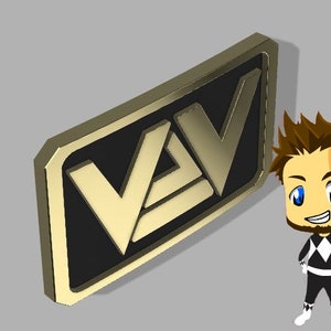 Super Sentai Flashman Belt Buckle STL READY - Etsy