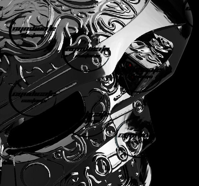 Custom Predator Mask Digital 3D Model Ready for Download - Etsy