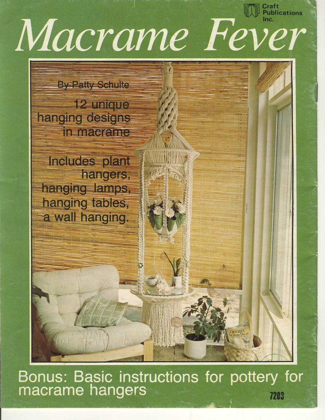 MACRAME FEVER Vintage Magazine Digital Download PDF Format - Etsy Canada