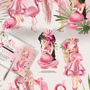 Tropical Princess - Flamingo, Tropic, Exotic, Girl, Cute, Pink ...