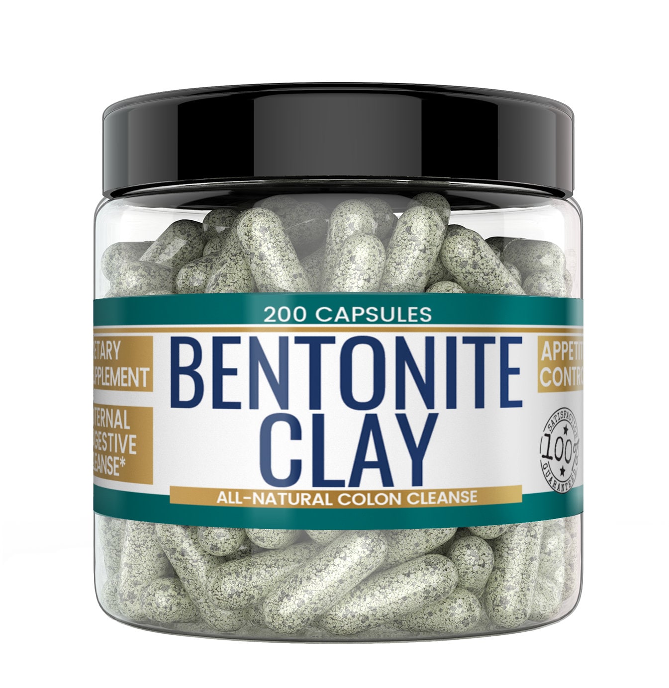 Bentonite Clay Detox 200 Veggie Capsules 675 mg per serving | Etsy