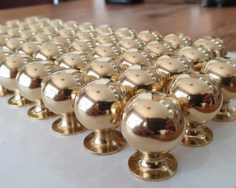 Gold Drawer Pulls - Etsy