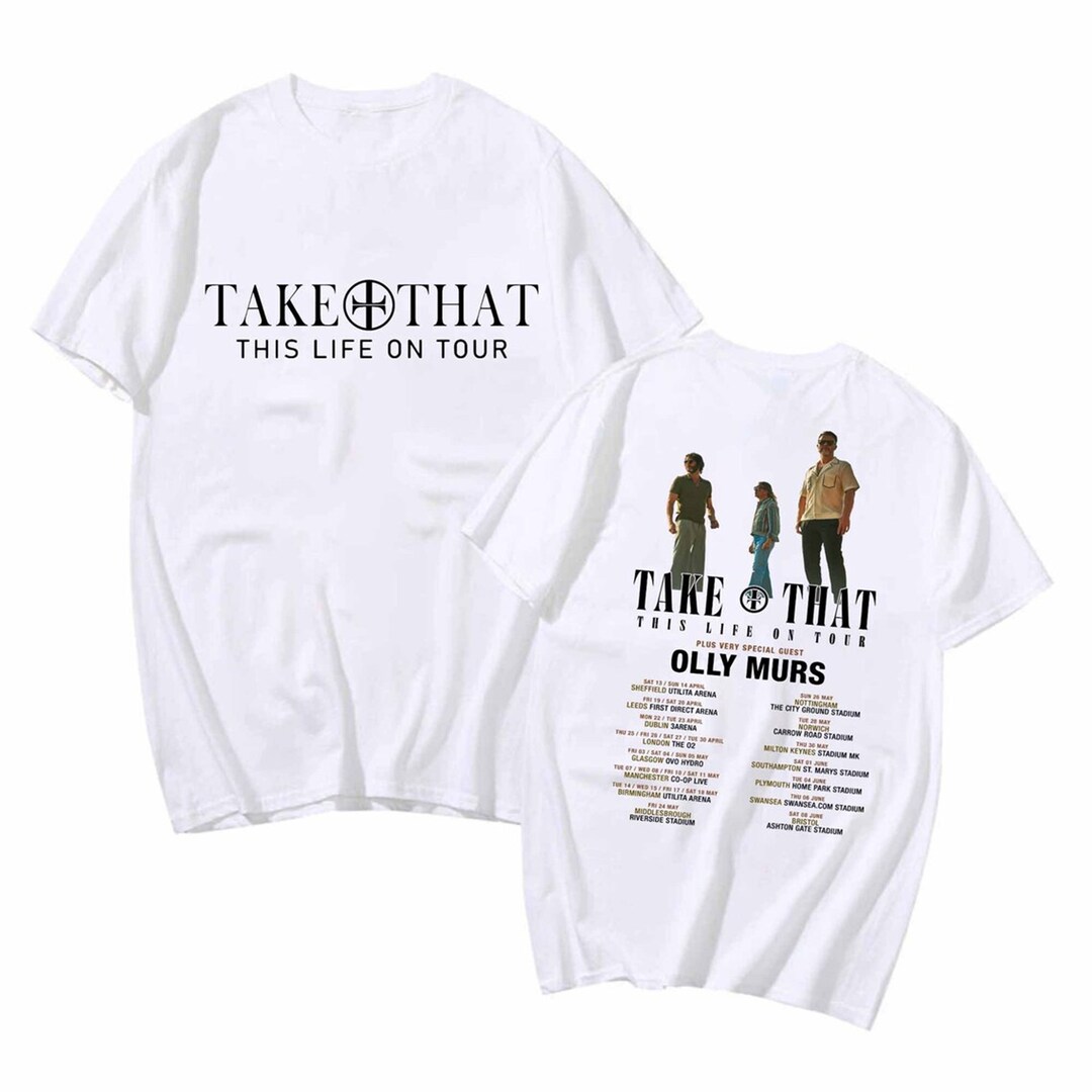Take That This Life on Tour 2024 Shirt, Take That Concert 2024 T-shirt ...