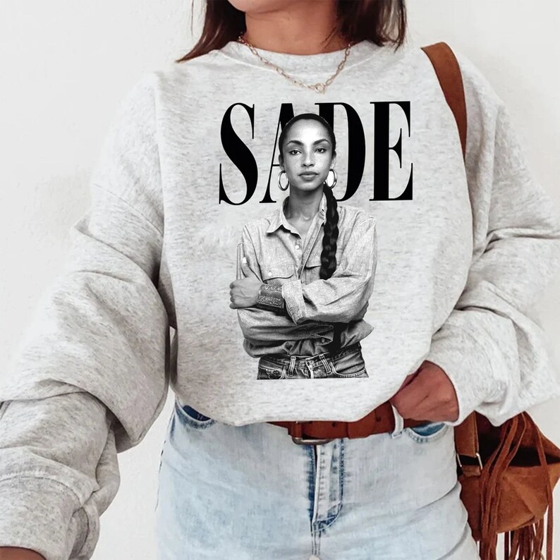 90s Vintage Sade Shirt, SADE Tour Crewneck Tshirt, Sade Pop Music Fan ...