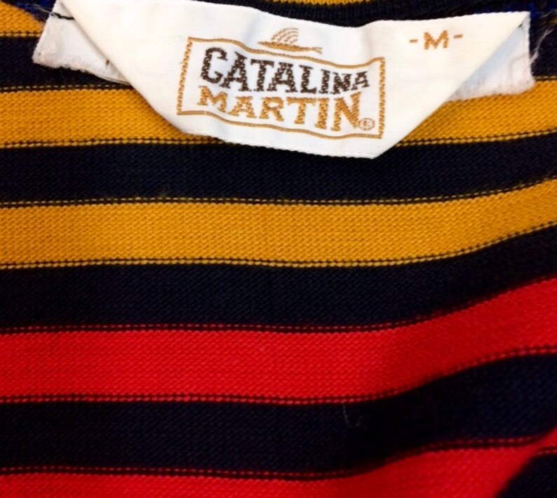 1960s, 1920s Style Mod Mens 2 Pc Catalina Martin Bathing Swimsuit Rudi ...