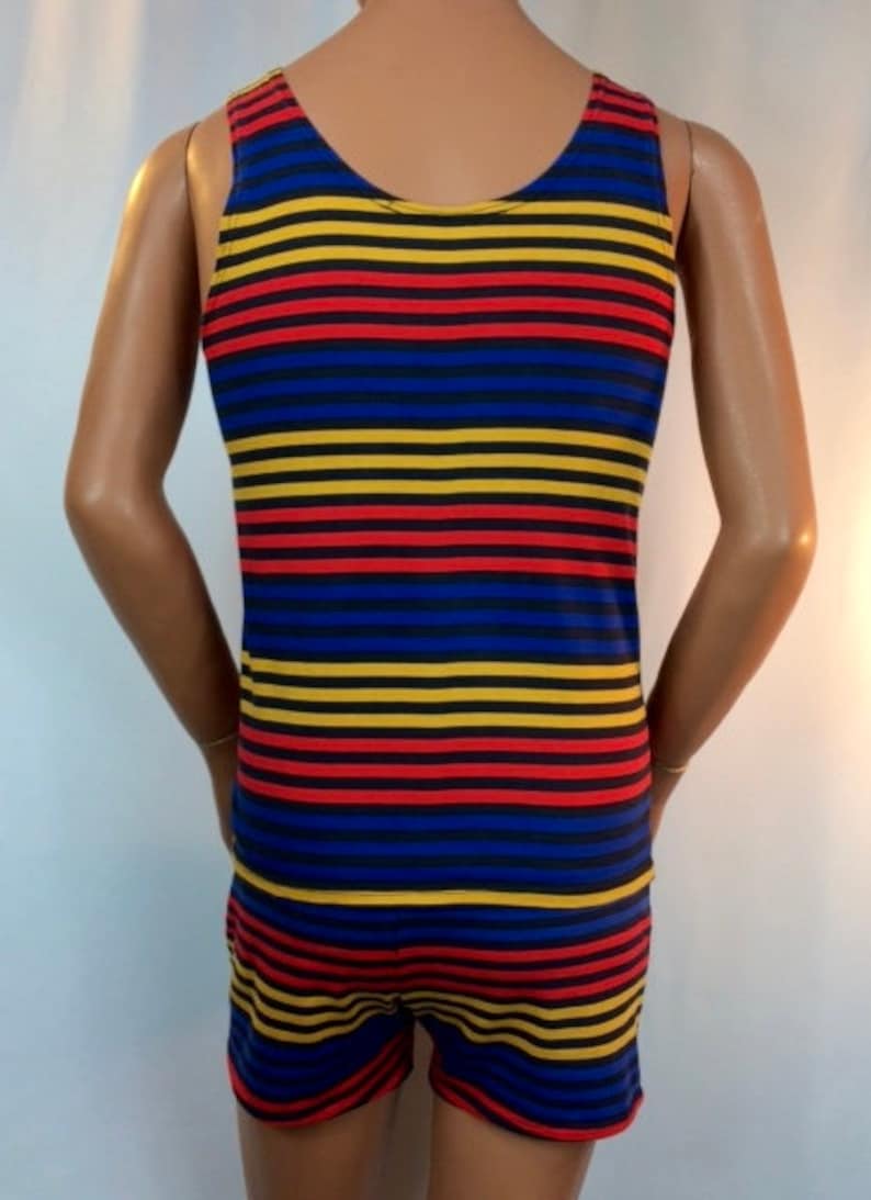 1960s, 1920s Style Mod Mens 2 Pc Catalina Martin Bathing Swimsuit Rudi ...