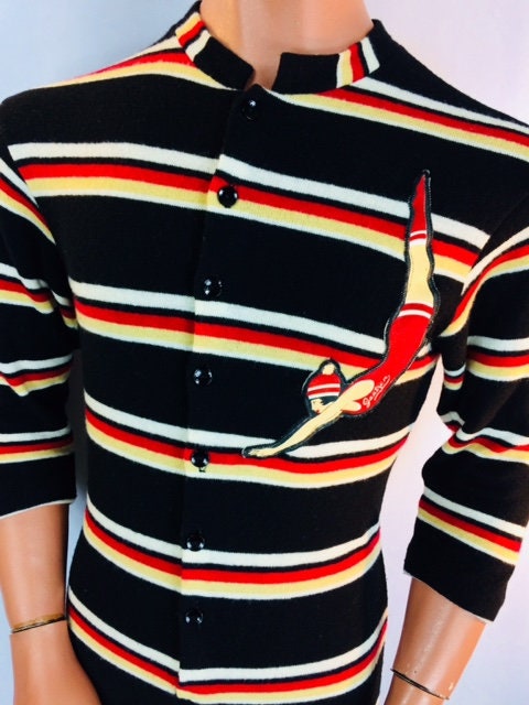 1960s, 1920s Style Mod Mens 1 Pc. Jantzen Promotional Employees Only ...