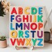 Wooden Rainbow Alphabet Puzzle for Boy and Girl | Etsy