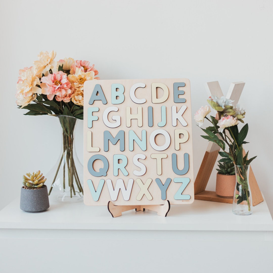 Alphabet Gift for Kids - Nursery Decor for Kids Room - Christmas Gifts ...
