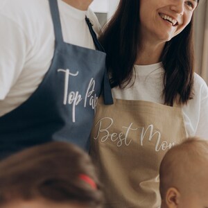 Personalized Aprons for Kids & Adults. 5 Colors 4 Sizes. Name ...