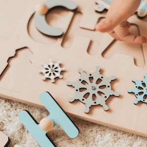 Personalized Busy Board by Busypuzzle | Best 1st Birthday and Christmas ...