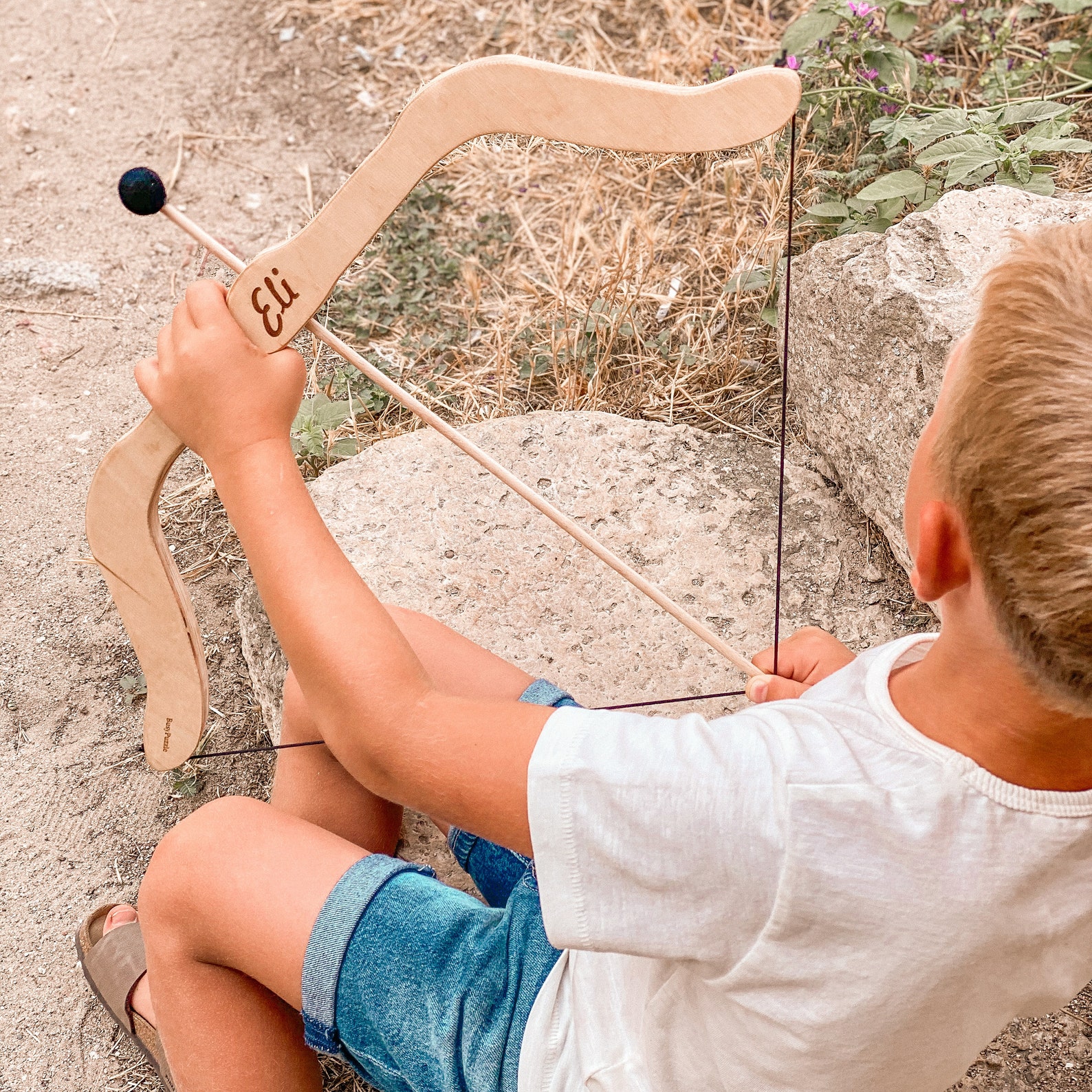 Personalized Wooden Bow and Arrow Archery Wood Set Kids - Etsy