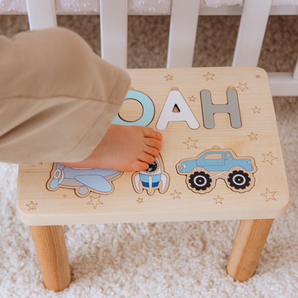 Wooden Personalized Kids Stools Etsy wooden-personalized-kids-stools-etsy
