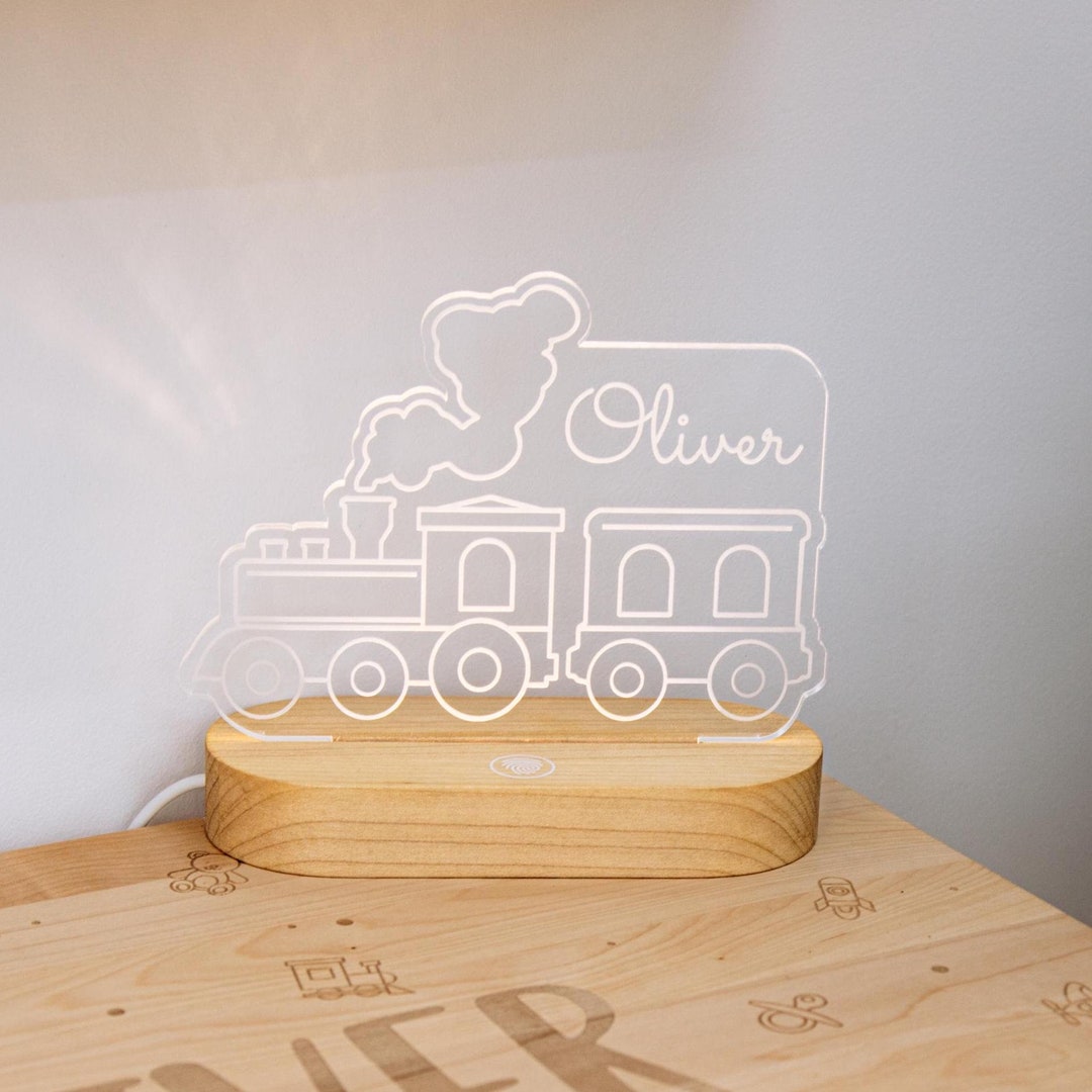 Personalized Night Lights Kids Bedroom Night Lights Baby Shower Gift ...