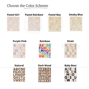 Alphabet Gift for Kids Nursery Decor for Kids Room - Etsy