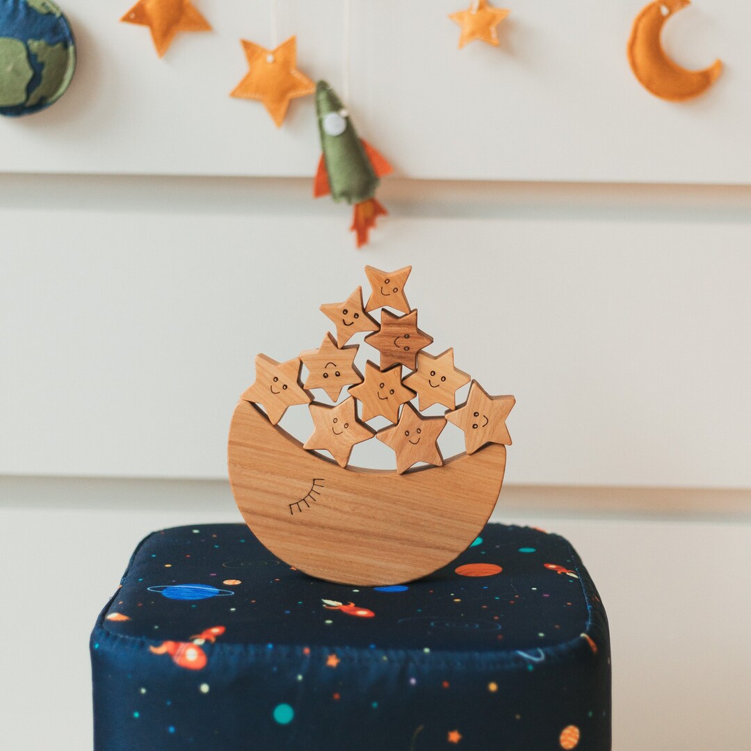 Ready to Ship, ONLY for US Customers, Balance Moon Toy With Stars for ...