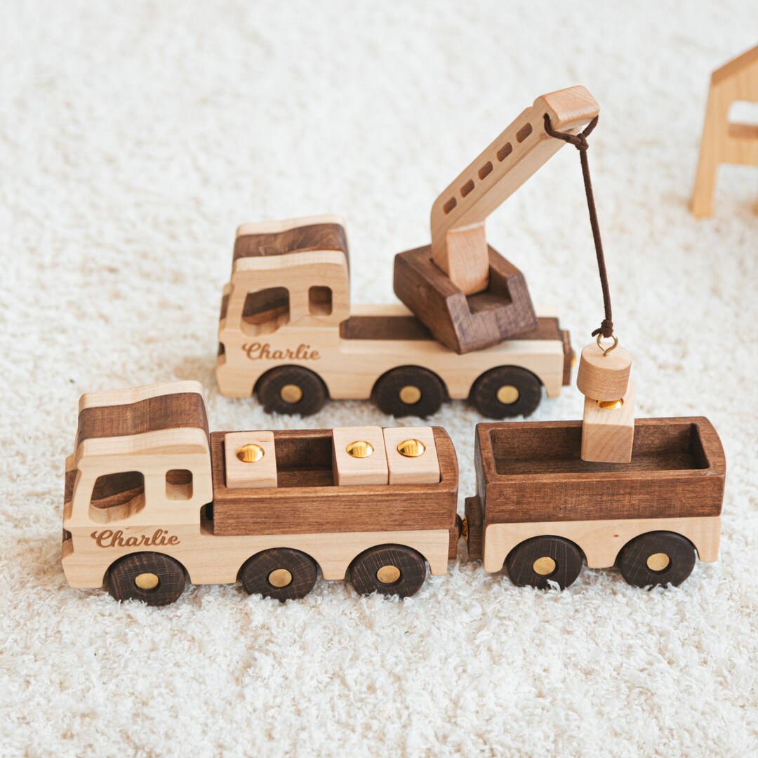 Custom Construction Cars for Kids - Pretend Play - Fidget Toys - Gift ...