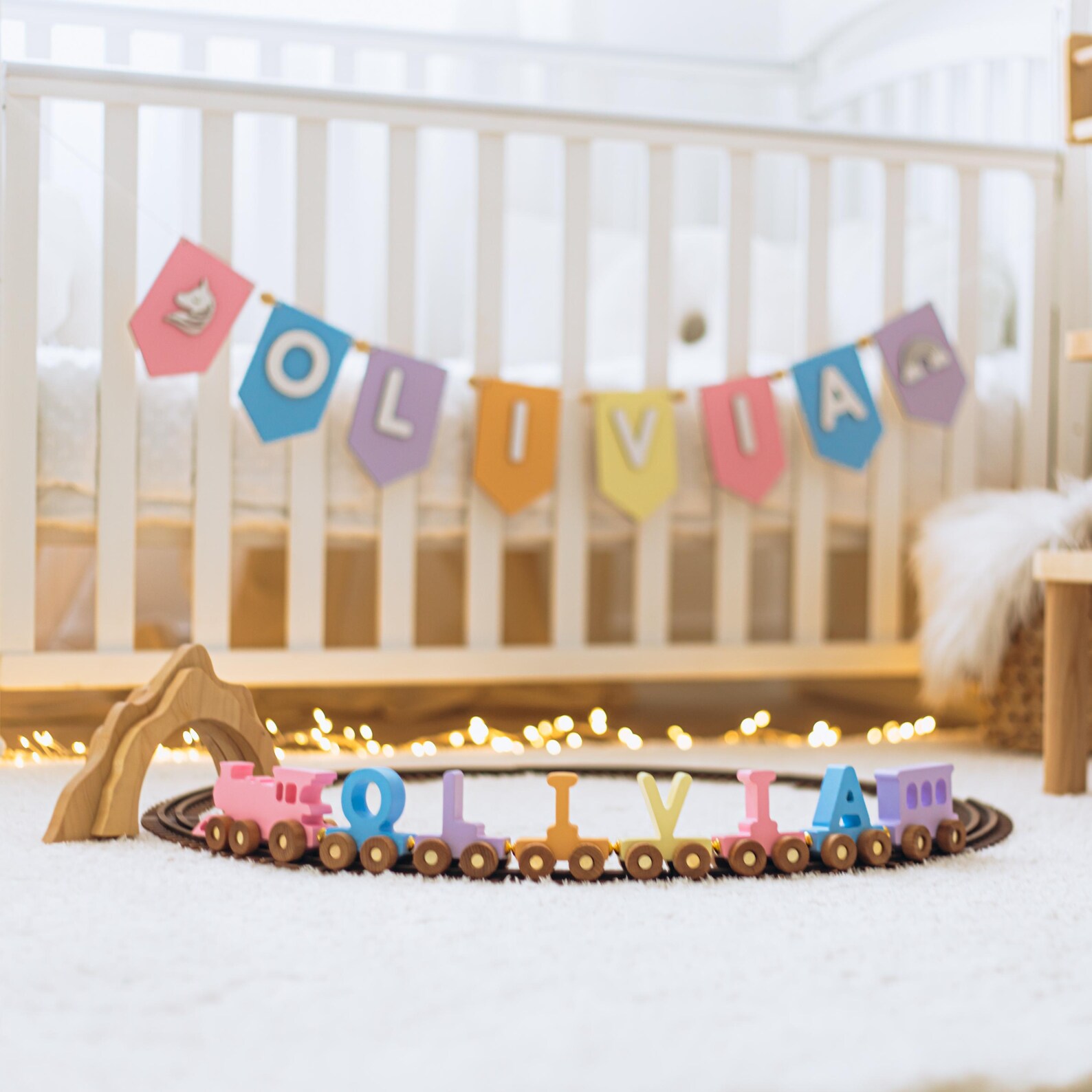 Personalized Train With Name Color Letter Train 1st Birthday Boy Gift ...