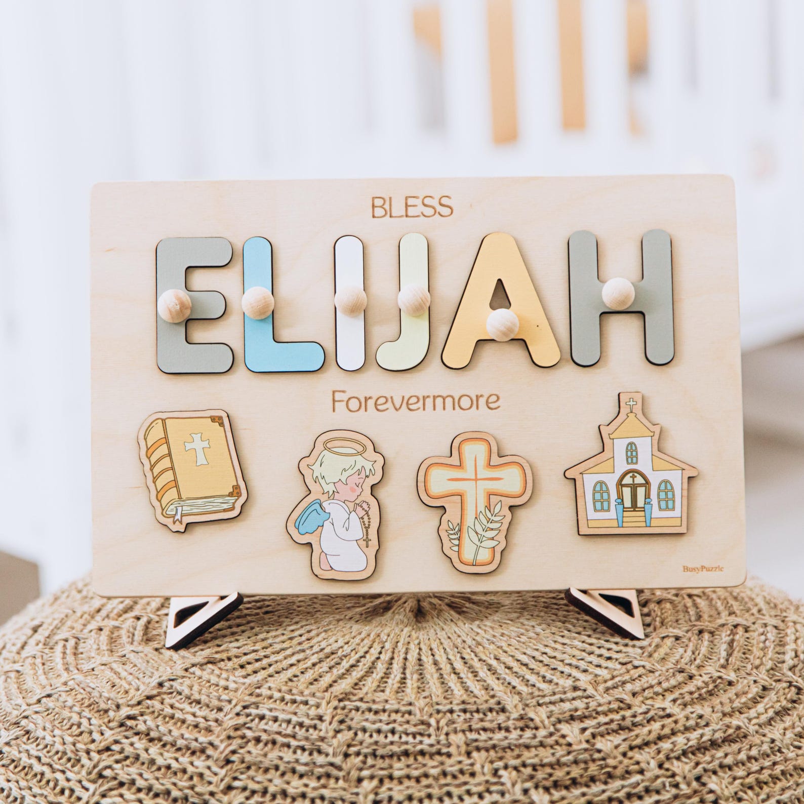 Custom Baptism Present Baby Boy Christening Gift Baptism Personalized ...