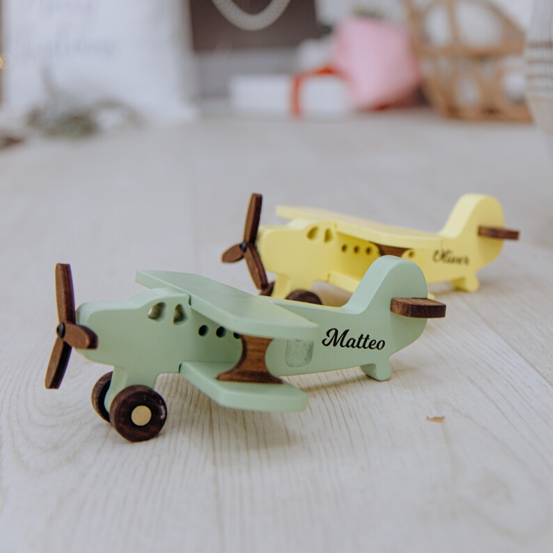 Wooden Toy Helicopter Sustainable Sensory Play Natural Wooden Toy ...