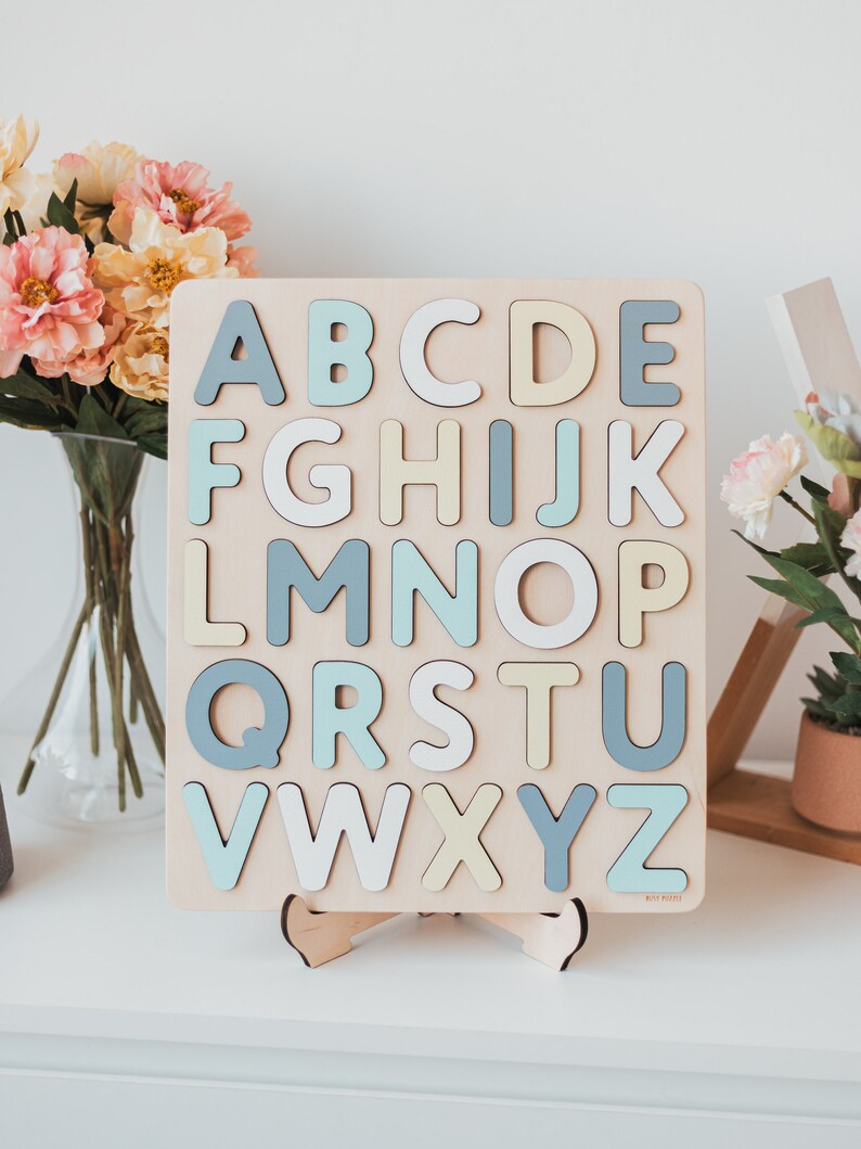 Alphabet Gift for Kids Nursery Decor for Kids Room | Etsy