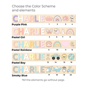 Personalized Baby Gifts, Custom Name Puzzle, Toddlers Montessori Toys ...