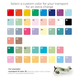 Wooden Planes With Name Colored Planes Toys for 3 Years Old Sensory ...