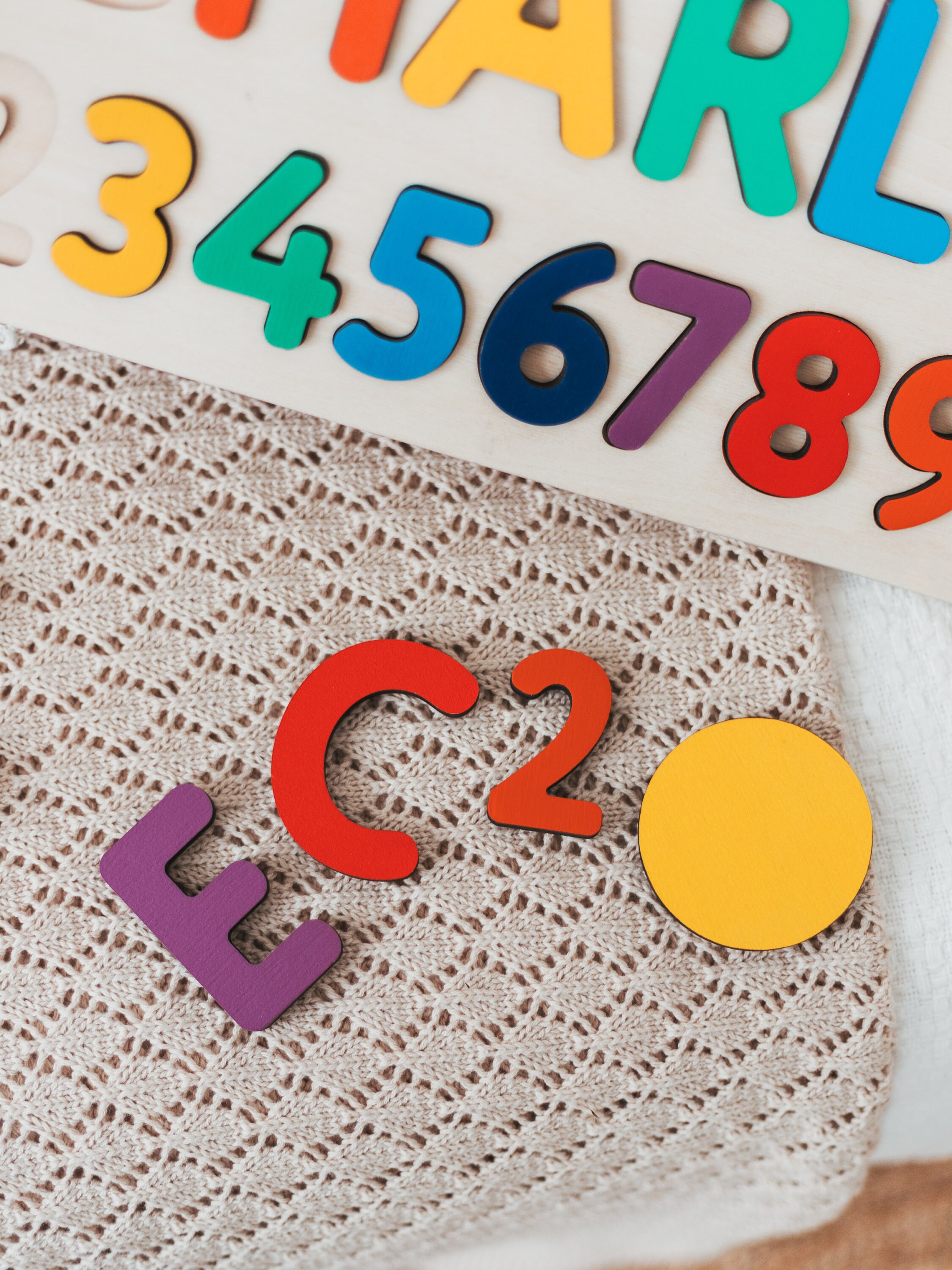 Rainbow Name Puzzle Baby Name Sign Baptism Gift Child's - Etsy UK