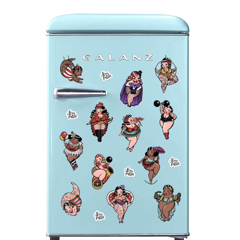 Vintage Circus Magnets - Etsy UK