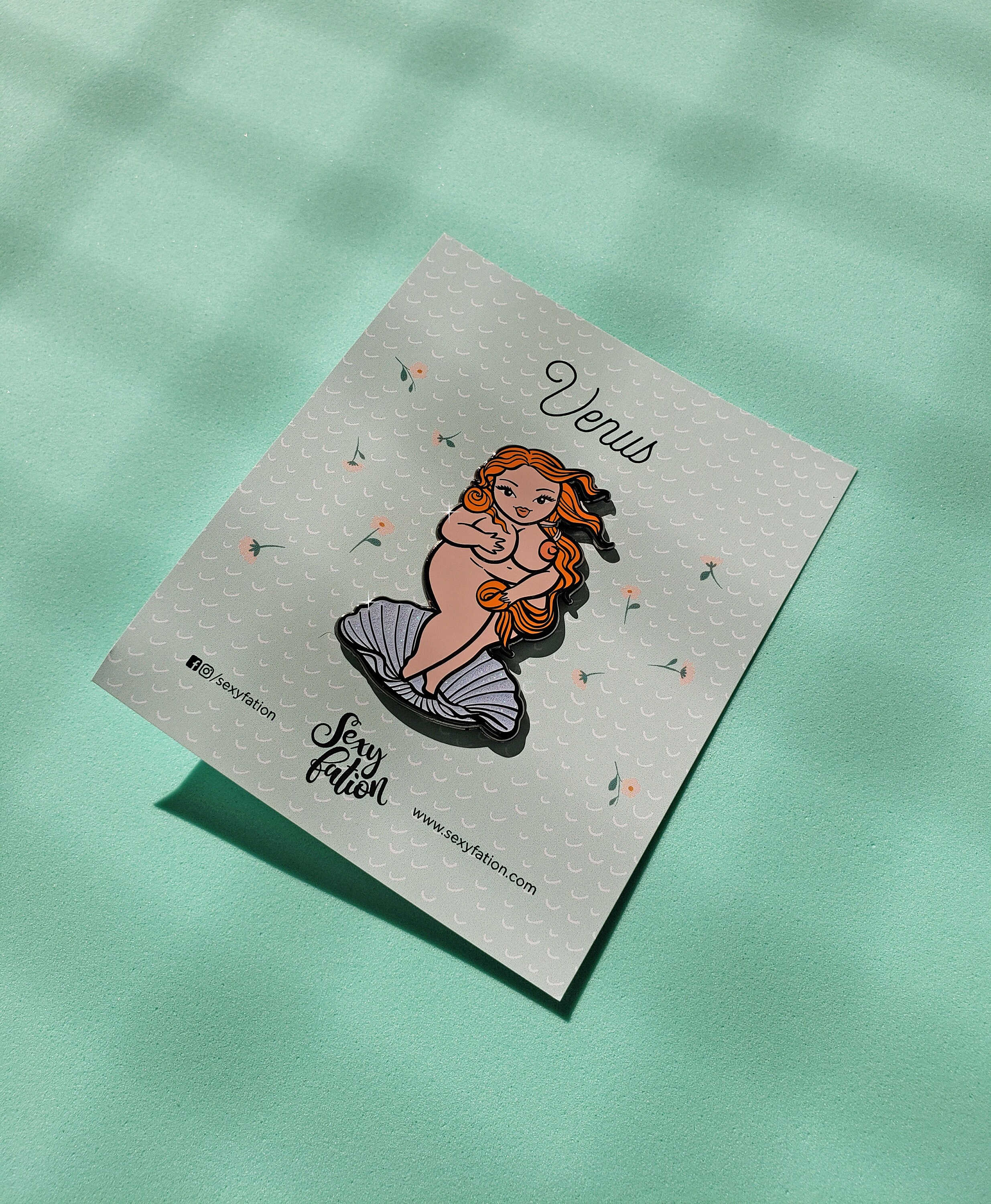 VENUS PIN Venus Enamel Pin Fat Venus Enamel Pin Goddess - Etsy