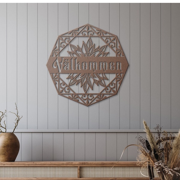 Scandinavian Welcome Sign - Etsy