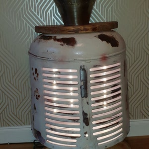 Upcyled Vintage Tractor Bonnet Table With Led Lighting Inside - Etsy