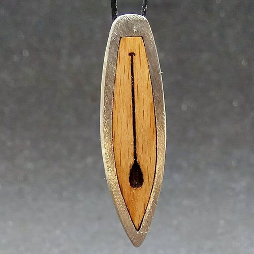 Paddle Necklace Statement Necklace SUP Paddle Necklace Surf | Etsy