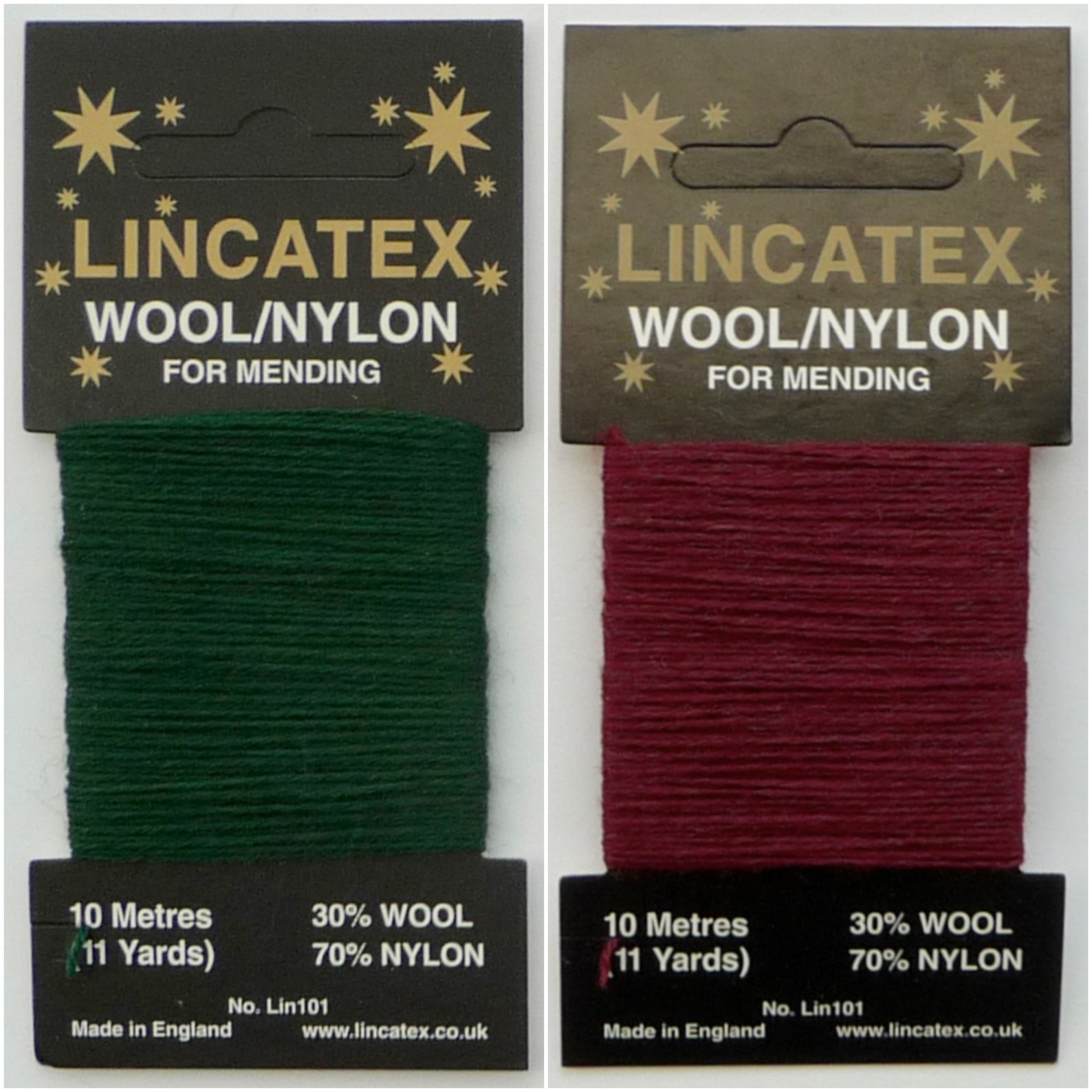 Mending Darning Wool Yarn Thread 10 Metres Choose From 14 - Etsy UK