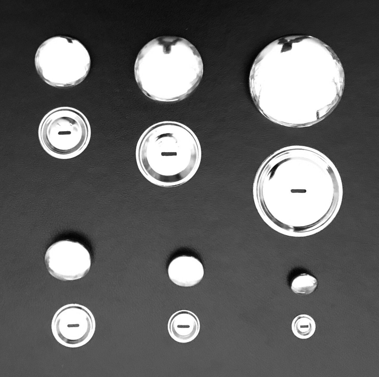 Metal Self Cover Buttons Choose From 11mm 15mm 19mm 23mm - Etsy UK