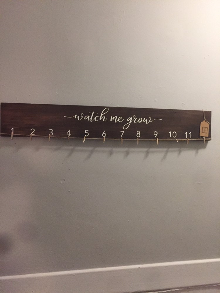 Watch Me Grow Photo Board - Etsy