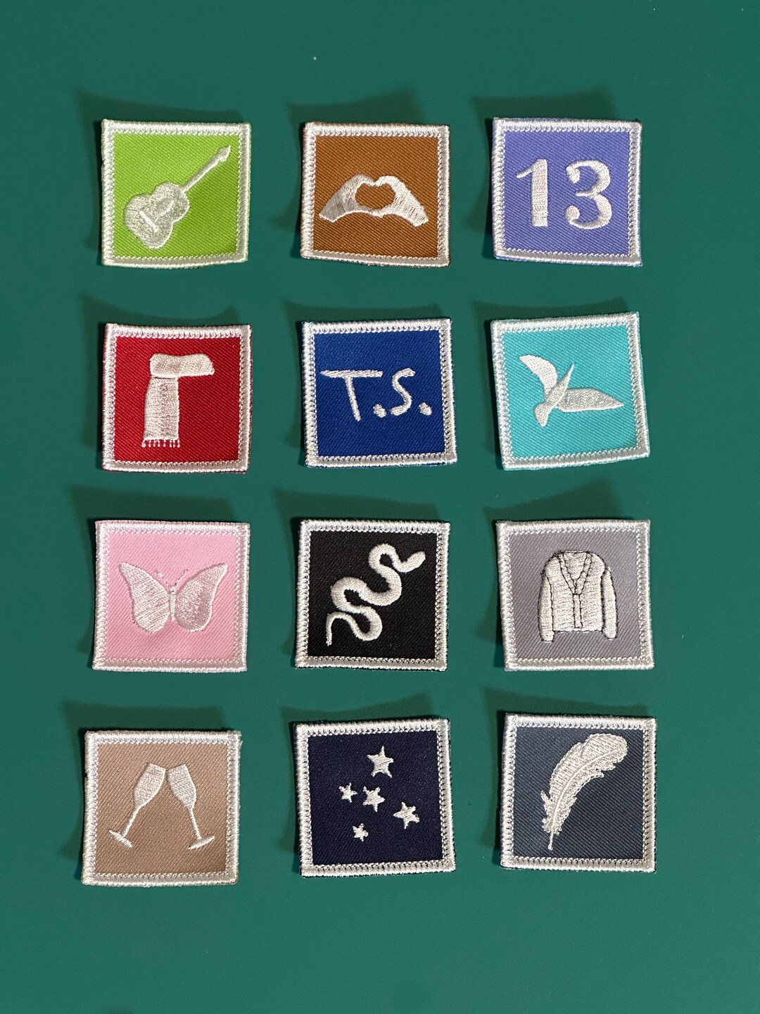 Taylor Swifts Eras Tour Mini Patch Set - Etsy