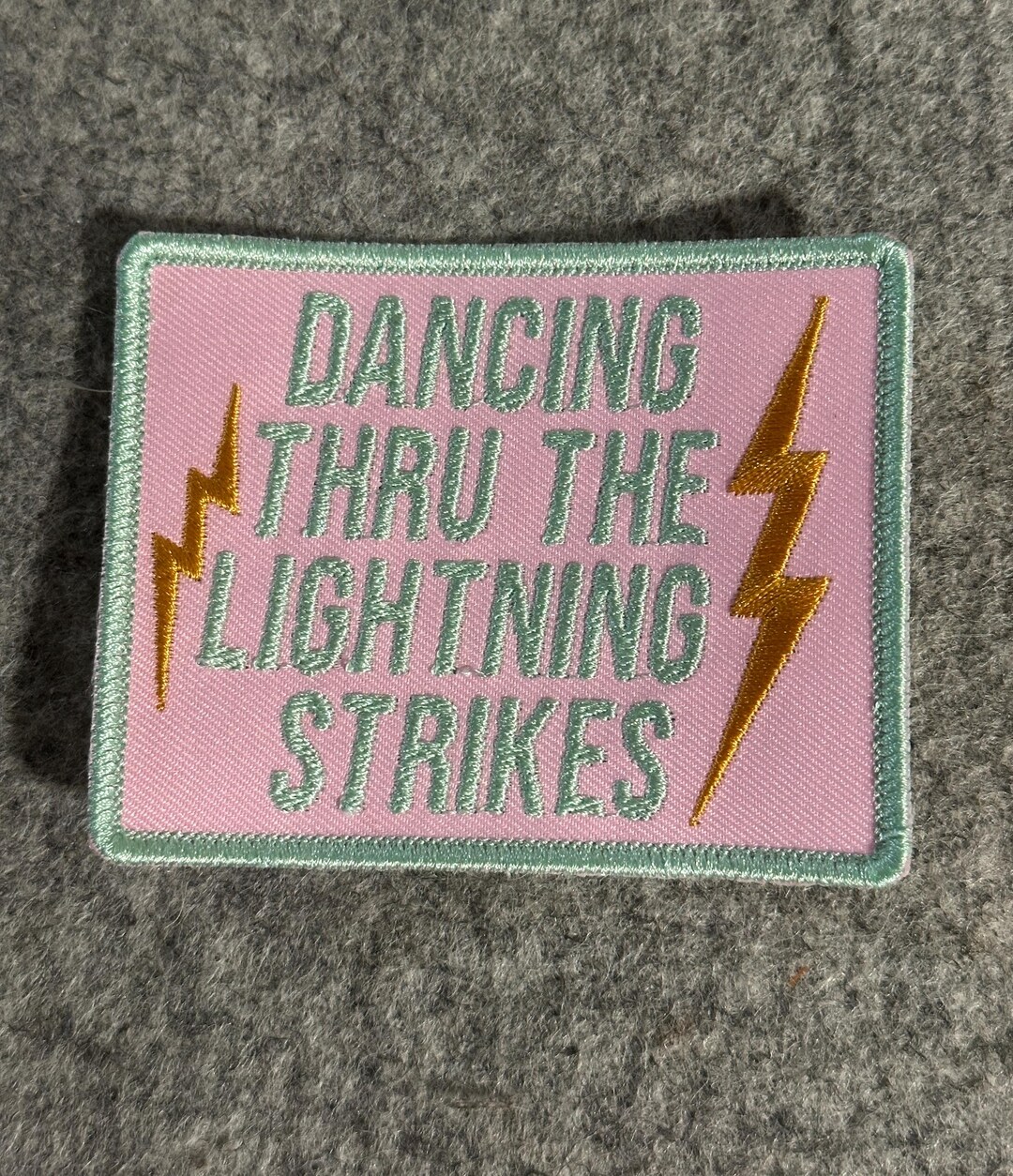 Dancing Lightning Strikes Patch - Etsy