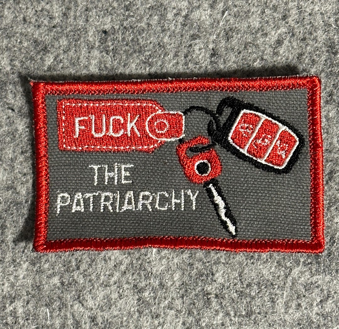 F the Patriarchy Keys Patch - Etsy