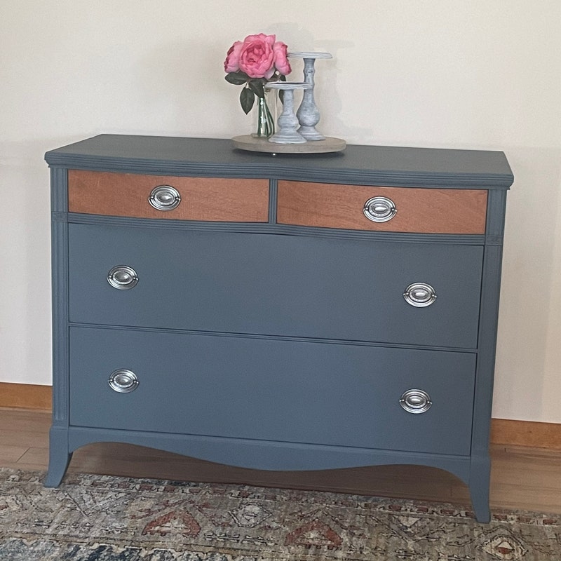 Blue Dresser - Etsy