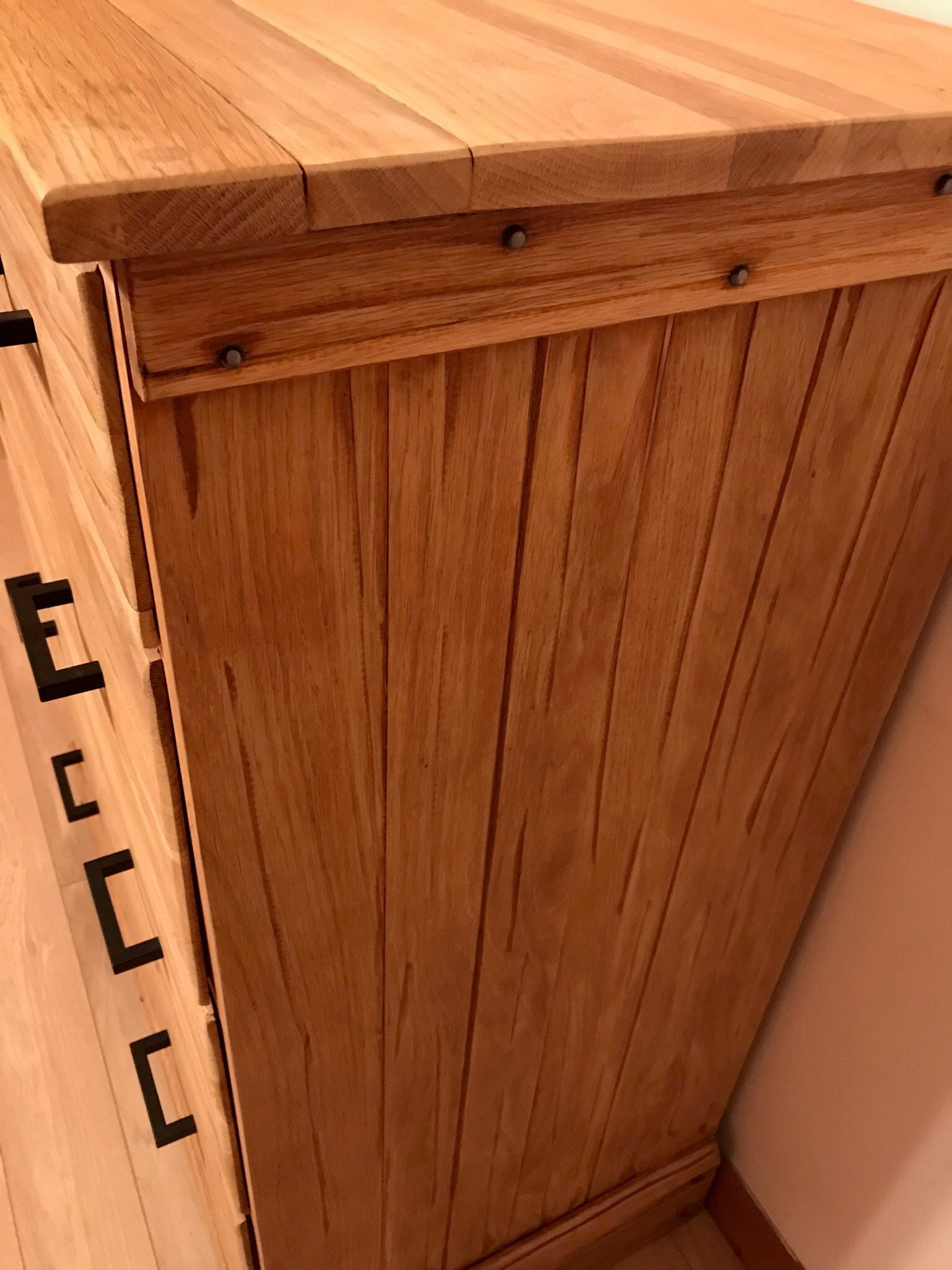 Farmhouse Rustic Industrial Style Dresser Raw Wood Chest - Etsy