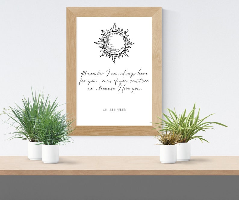 Bluey TV Show Quote Digital Print - Heartwarming Inspiration for Your ...