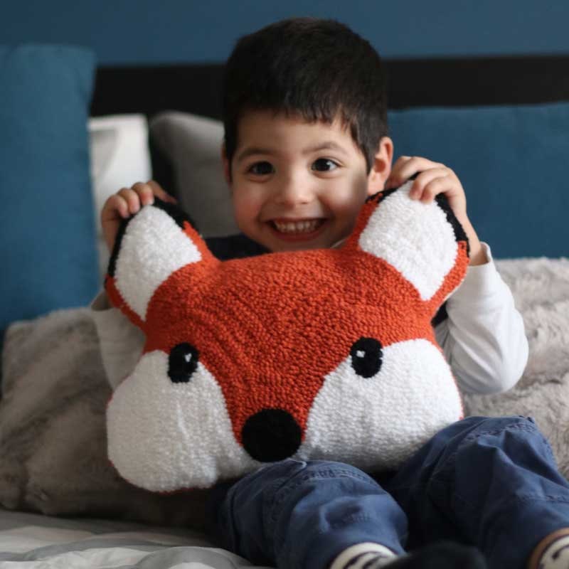 Crochet Fox Pillow - Etsy