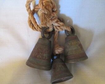 India brass bells | Etsy