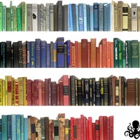 Cotton Library Books Classics Authentic Antique-look Book Covers ...