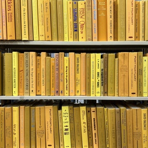 Yellow Hardcover Books - Bulk - Etsy