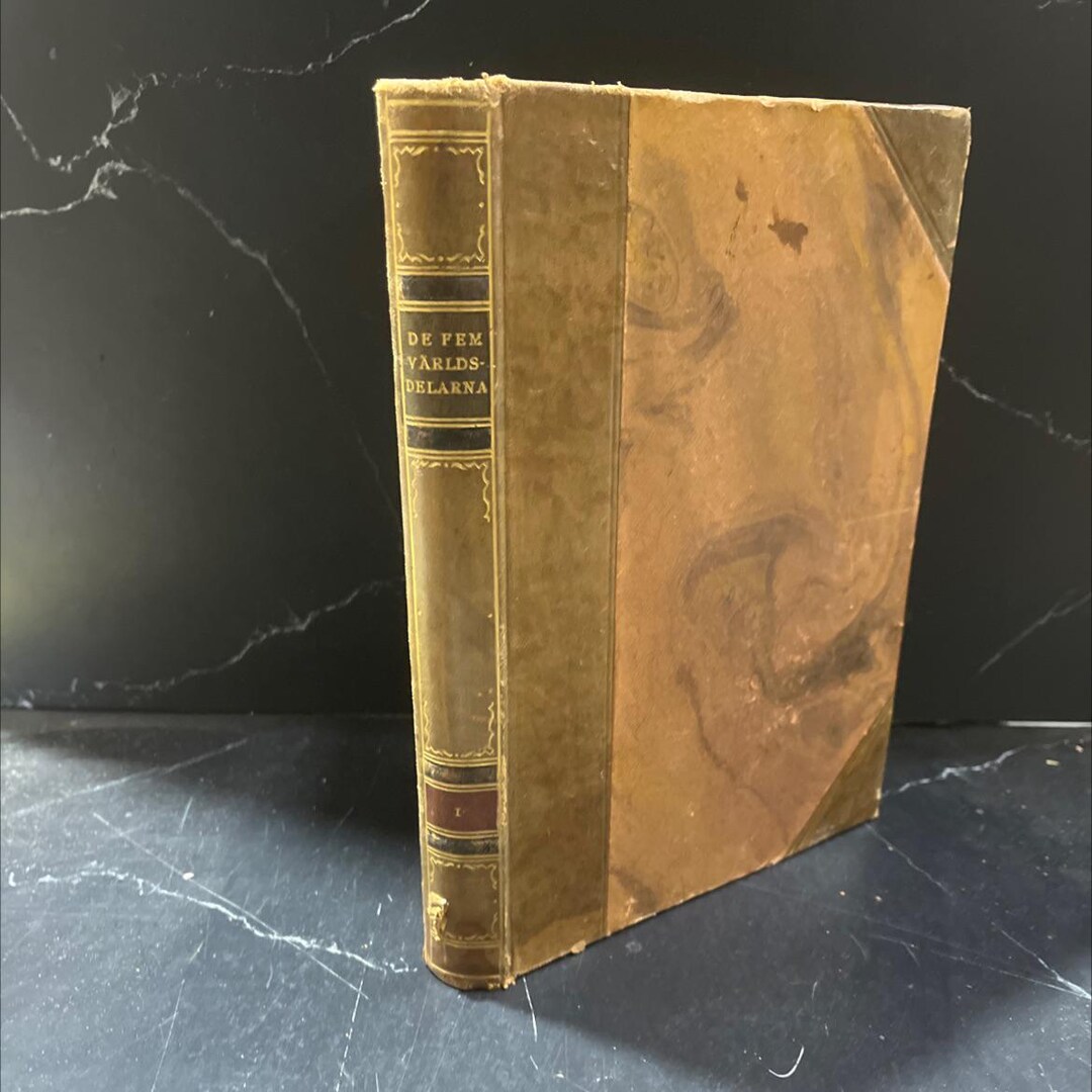 De Fem Världsdelarna Jorden Och Dess Folk Book, by Dr. Willi Ule, 1929 ...